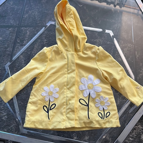 Gymboree | Jackets & Coats | Yellow Flower Raincoat Girls | Poshmark